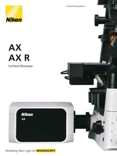 AX / AX R | Confocal Microscopes | Nikon Instruments Products | Nikon Instruments Inc.