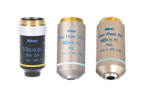 대물렌즈 | 제품소개 | Nikon Corporation Healthcare Business Unit Microscope Solutions