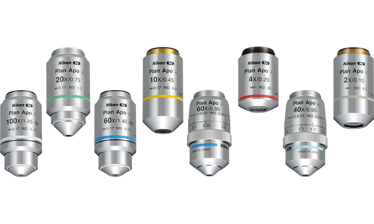 CFI Plan Apochromat Lambda Series | Optics | Products | Nikon Instruments Inc.